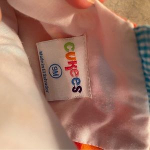 cukees | One Pieces | 9mo Smocked Crab Bubble Cukees Brand Tomato Red ...